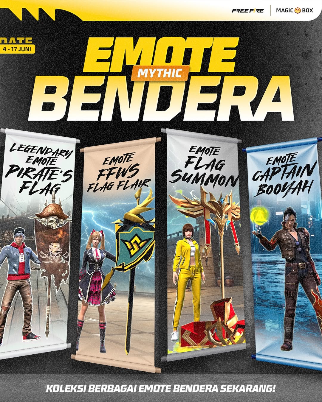 Daftar Event FF Juni 2025, Yuk Segera Main Free Fire! - Ditusi Blog