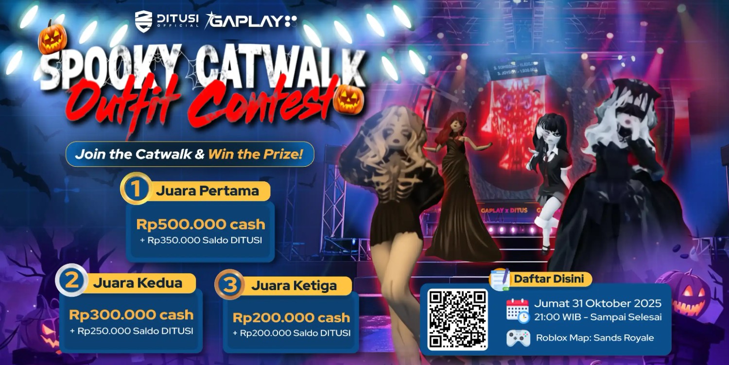 Spooky Catwalk Outfit Contest — Aksi Fashion Paling Seram di Roblox ...